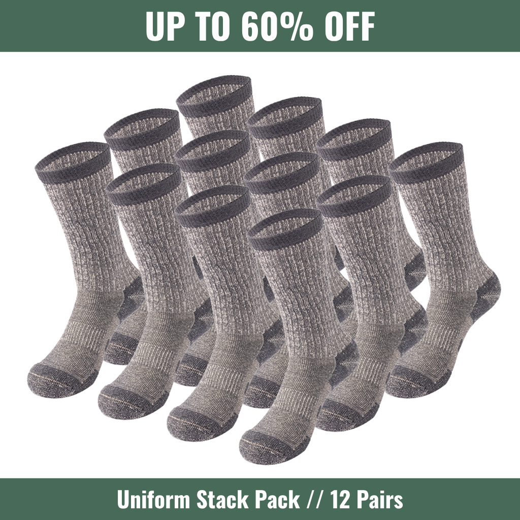 Uniform Stack Pack | 12 Pairs – Swiss socks